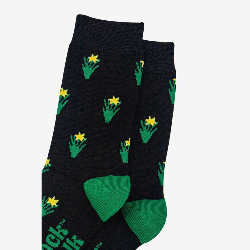 Daffodil - Men's Welsh Bamboo Socks – Cadwyn Cyf