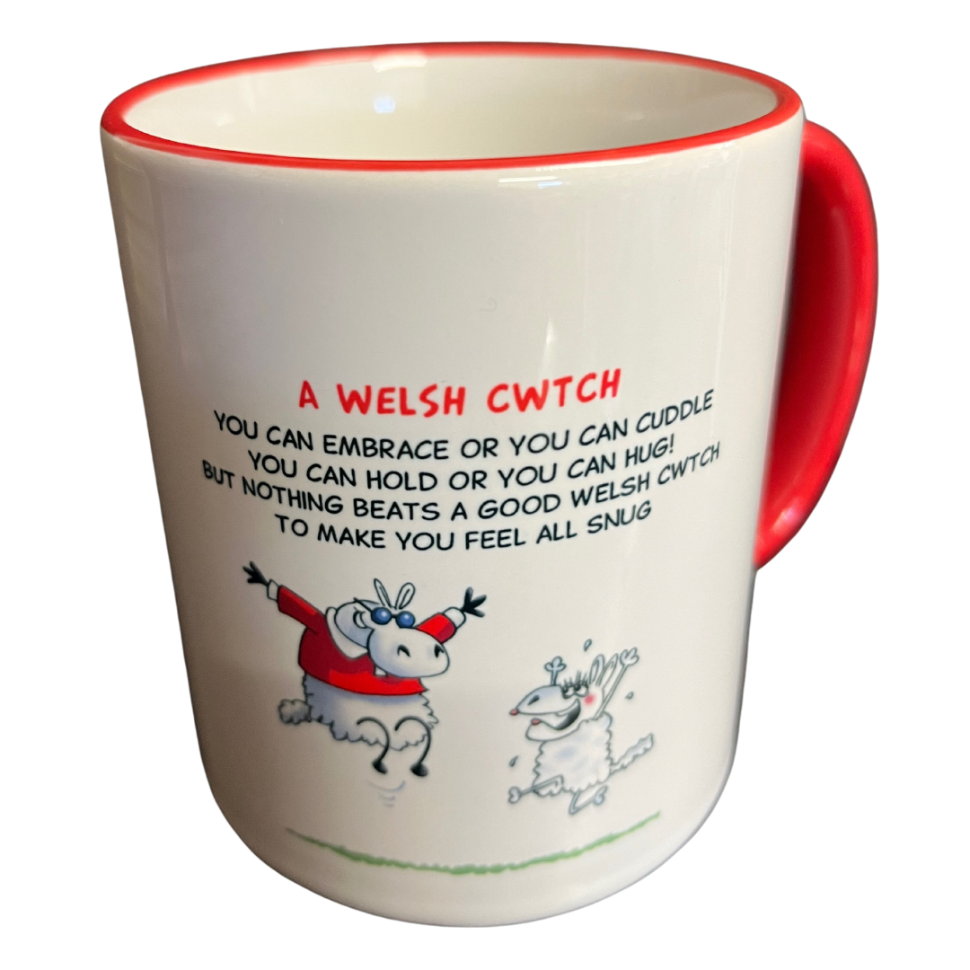 A Cwtch From Wales Dragon Mug - Mugbys – Cadwyn Cyf