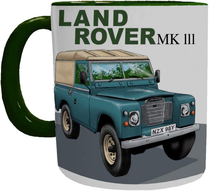 Land Rover MK3 (Series 3) Mug (english) - Mugbys – Cadwyn Cyf