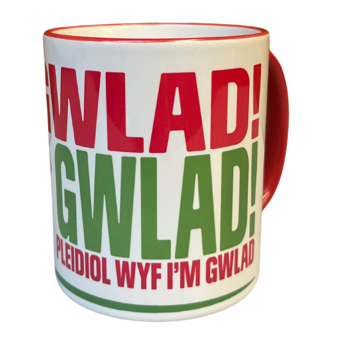 Gwlad! Gwlad! Mug - Mugbys – Cadwyn Cyf