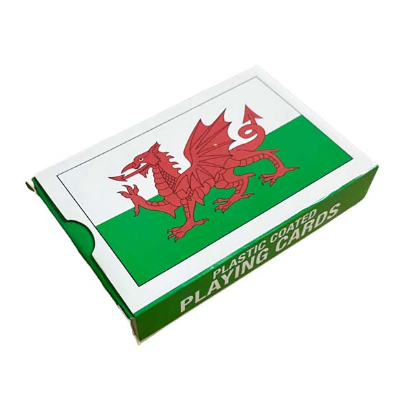 Welsh Dragon Flag Playing Cards – Cadwyn Cyf