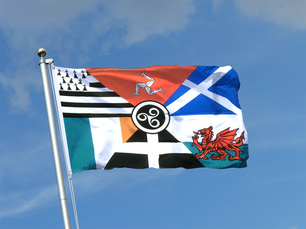 Celtic Nations Flag 5' x 3' - Welsh Flags – Cadwyn Cyf