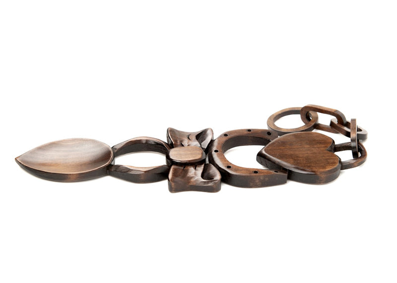 "Great Love" Spoon - Welsh Love Spoon 017 – Cadwyn Cyf